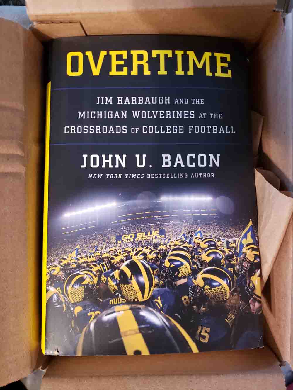 John U. Bacon presents his new book, Overtime, to Michigan’s D.C. Alumni Club – The Big Words ...