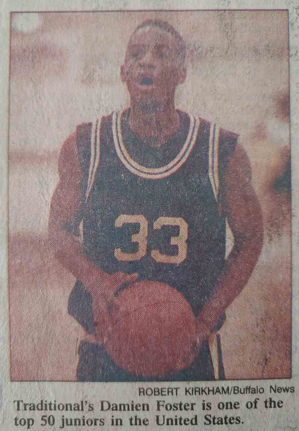 Damien Foster discusses playing basketball beyond Buffalo Traditional ...